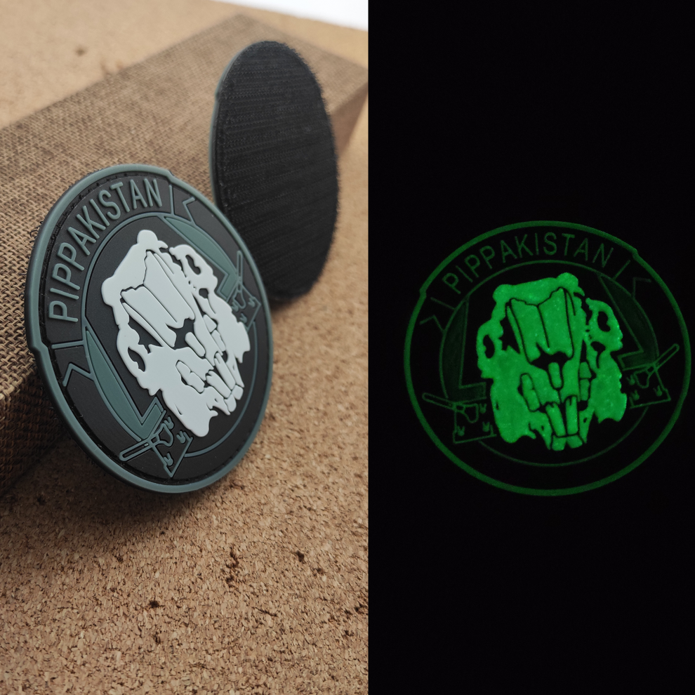 Pippakistan Combat Patch (Glow in the dark PVC + Velcro) – Imperial ...