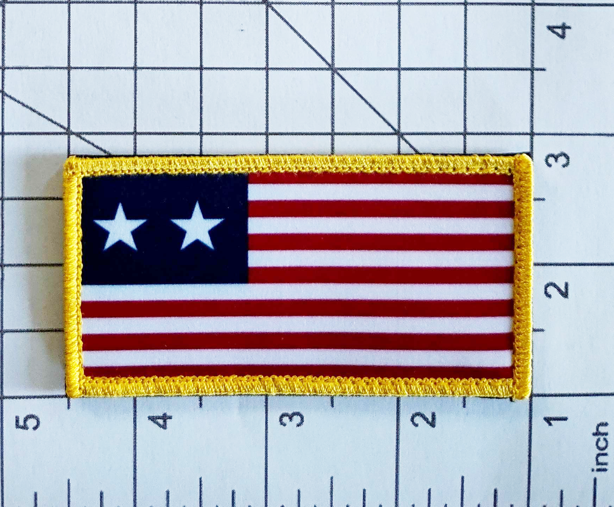 Civil War (2024) movie - Western Forces WF velcro patch - Ships intern ...