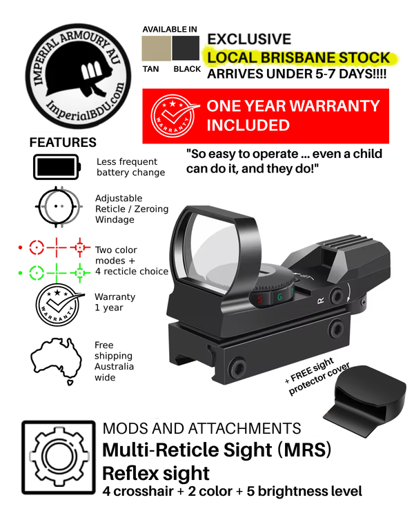 Walther MRS reflex sight Tarkov, multiple reticle sight Australia + 1 ...