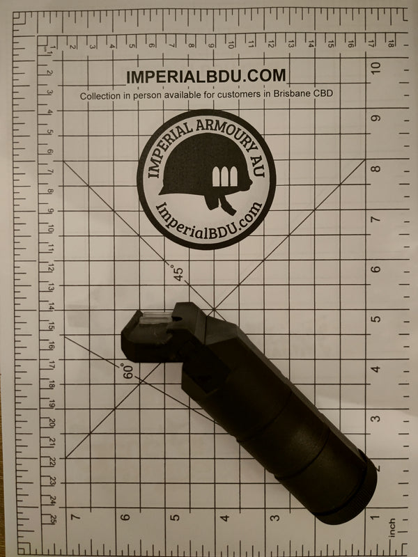 Zenit RK-1 tactical foregrip on B-25U mount, angled foregrip, tactical ...