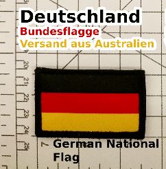 German National Flag Velcro Patch / Deutschland Bundesflagge / Dundesw – Imperial Armoury ...
