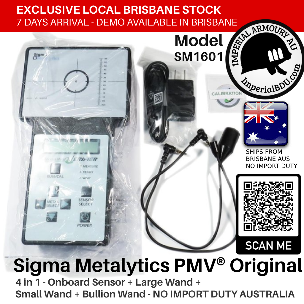 SIGMA METALYTICS PMV - Precious Metal Verifier Wand 4 in 1 set SM1601 ...