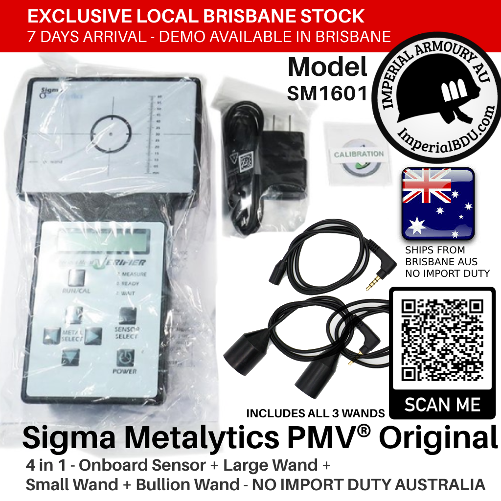 SIGMA METALYTICS PMV - Precious Metal Verifier Wand 4 in 1 set SM1601 ...