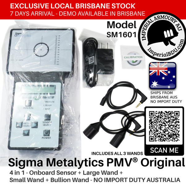 SIGMA METALYTICS PMV - Precious Metal Verifier Wand 4 in 1 set SM1601 ...