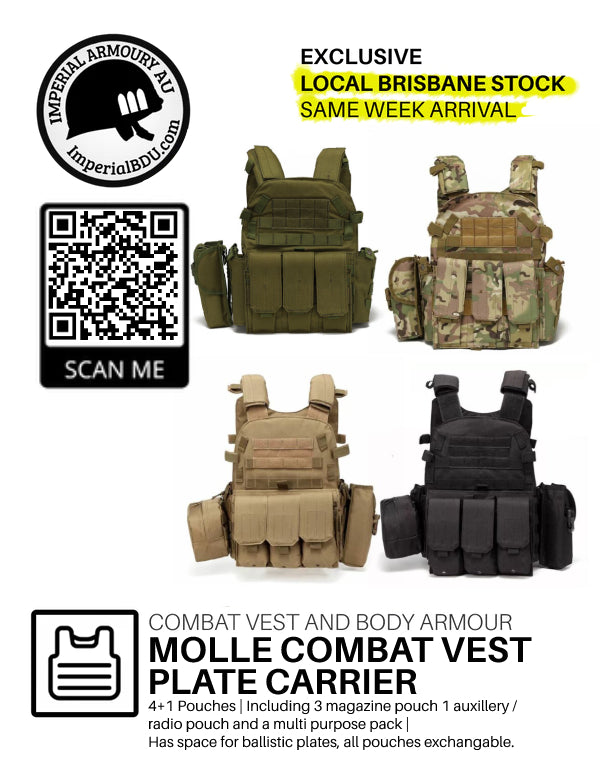 ImperialBDU MMAC Modular Tactical Vest Plate Carrier - 800D type Best ...