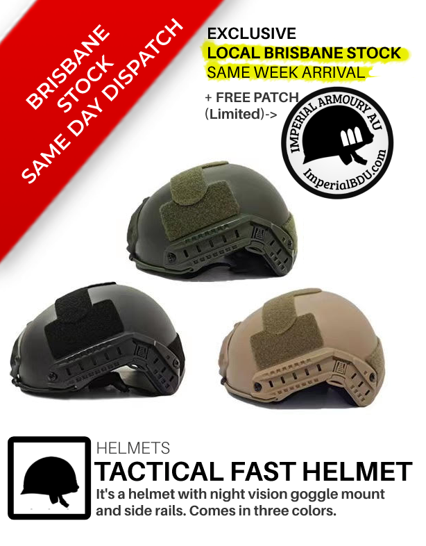 Tactical TAS FAST Helmet with NVG mount and rails – Imperial Armoury ...